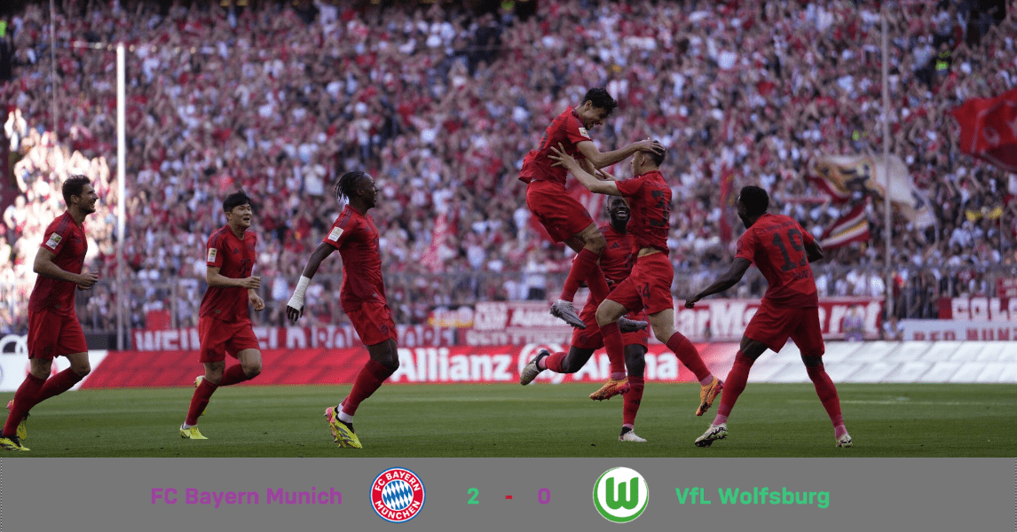 Le Bayern confirme sa forme et remonte à la deuxième place - fcbayern.be